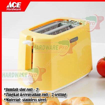 Alat Pemanggang Roti elektrik Toaster Electric 2 Slice Pop up Toaster ...