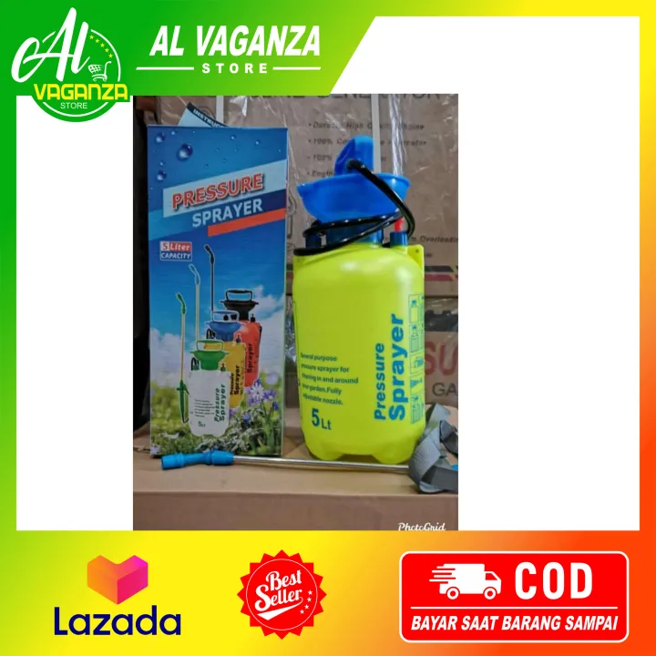 Semrotan Sprayer Pressure Sprayer Sprayer Gendong 5 liter | Lazada ...