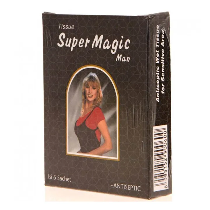 TISSUE - TISU SUPER MAGIC MAN /LOVERS | Lazada Indonesia