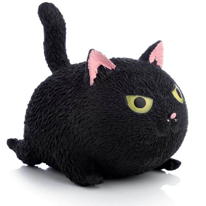 Angry Cat Squeeze Toy Stress Relief Squishy Toy Decompression Big Face ...