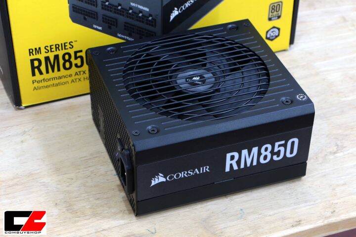 PSU CORSAIR RM850 80+ GOLD [ ซีเรียลนัมเบอร์ตัวพีเอสยูกับกล่องตรงกัน ...
