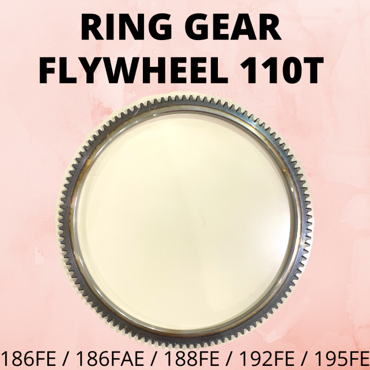Ring Gear Flywheel 110 Teeth 186F / 186FA / 188F / 188F / 192F / 195F ...