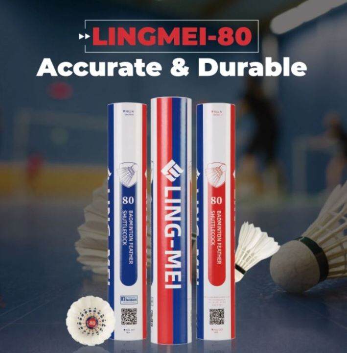 LING-MEI รุ่น 80 ลูกแบดมินตัน | Lazada.co.th