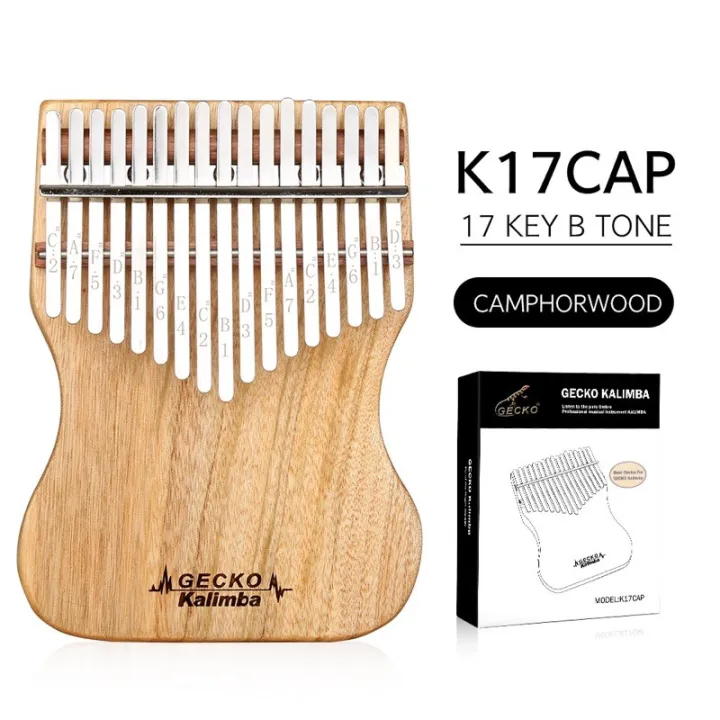 GECKO K17CAP Camphor Wood 17 Keys Kalimba | Lazada PH