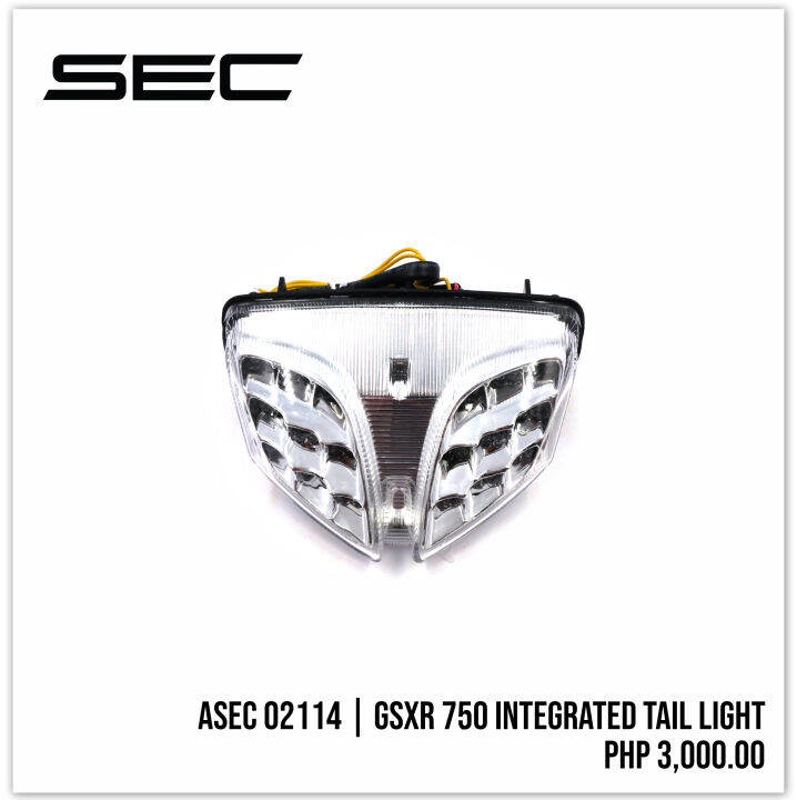ASEC 02114 | GSXR 750 Integrated Tail Light | Lazada PH
