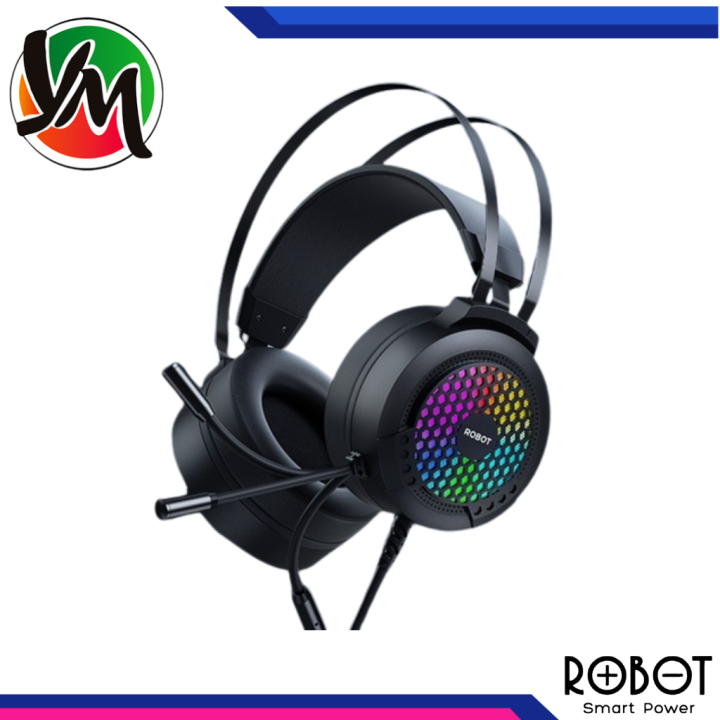 Headphone ROBOT RH-G30 Gaming Headset RGB Light | Lazada Indonesia