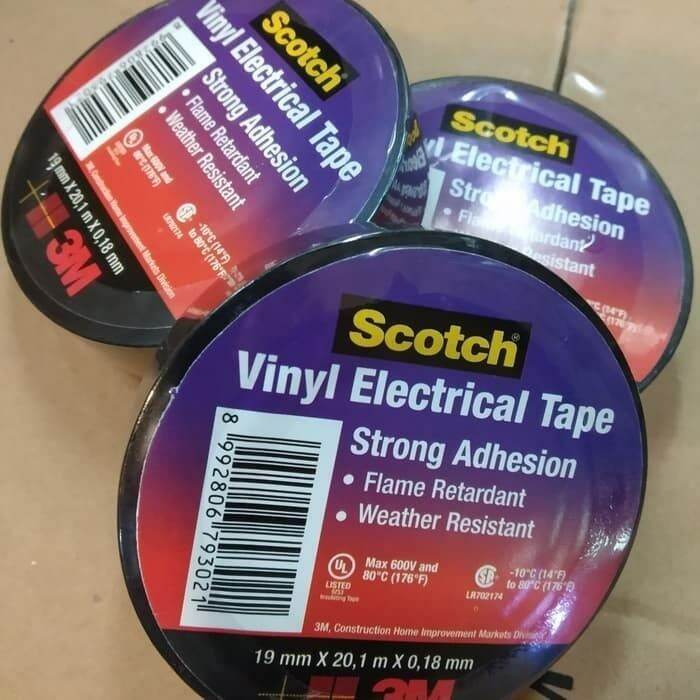 Isolasi Listrik 3M / Electrical Tape Terbaik 3M 700 Scotch | Lazada Indonesia