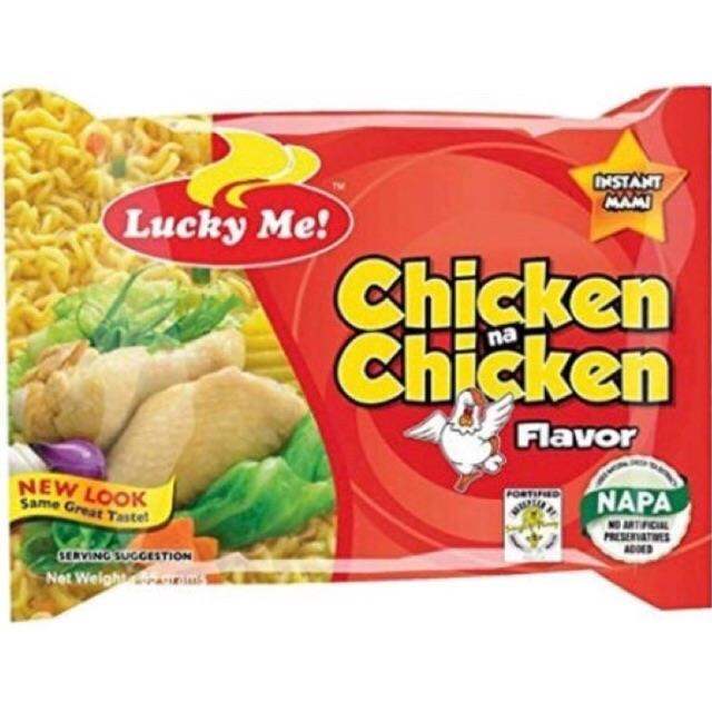 Lucky Me!!Chicken Beef Spicy Labuyo Beef!! Flavor Instant Mami Noodless ...