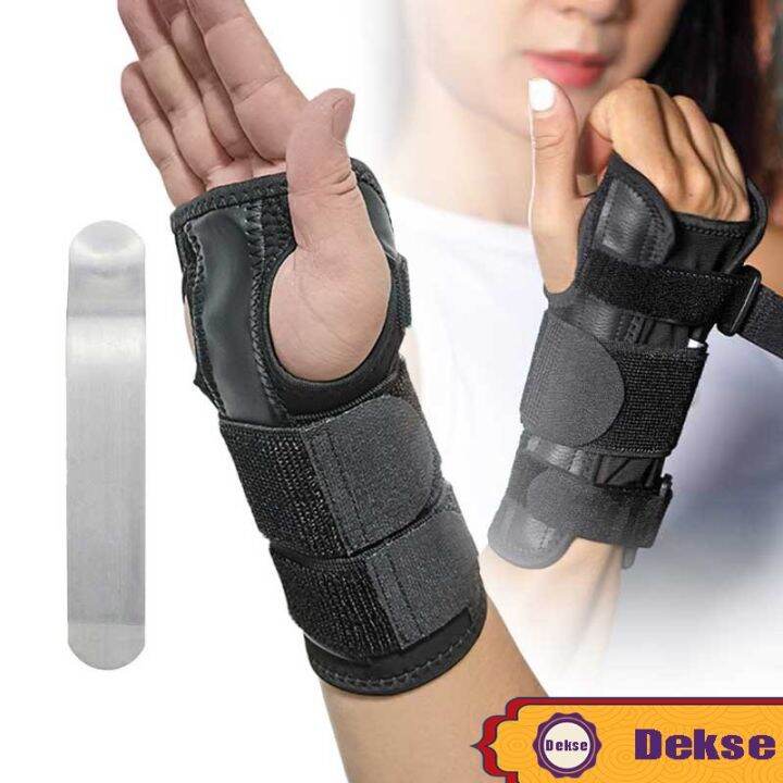 Carpal Tunnel Syndrom Penyangga Lengan Penyangga Tangan Splint Strap Protector | Lazada Indonesia