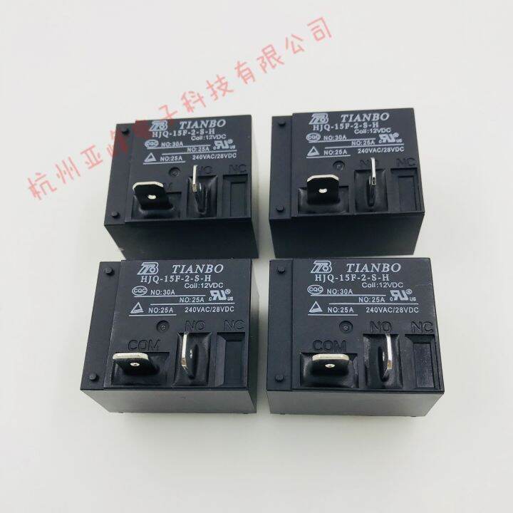 อาบแดด HJQ-15F-2-S-H-12VDC ปกติเปิด4ฟุต30A Ningbo Tianbo Relay สำหรับ ...