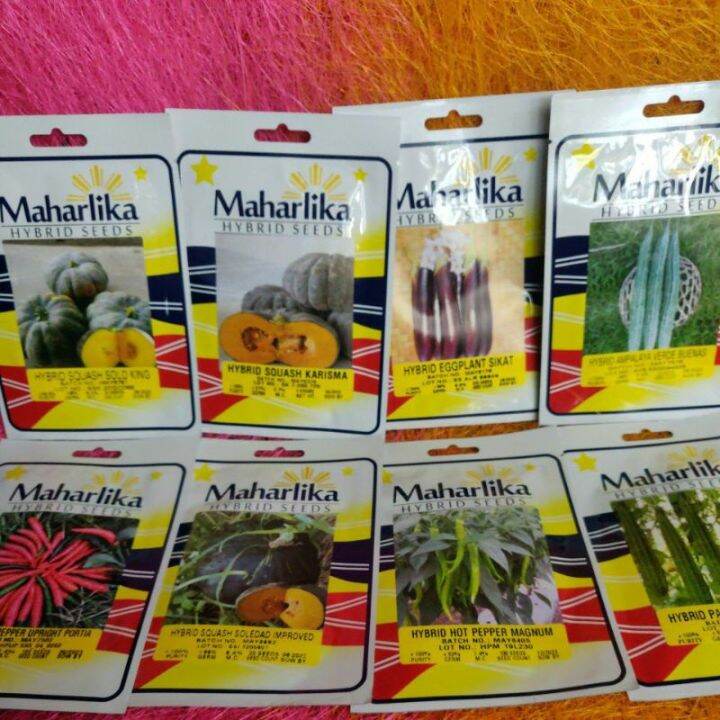 HYBRID VEGETABLE SEEDS SACHET MAHARLIKA HYBRID SEEDS | Lazada PH