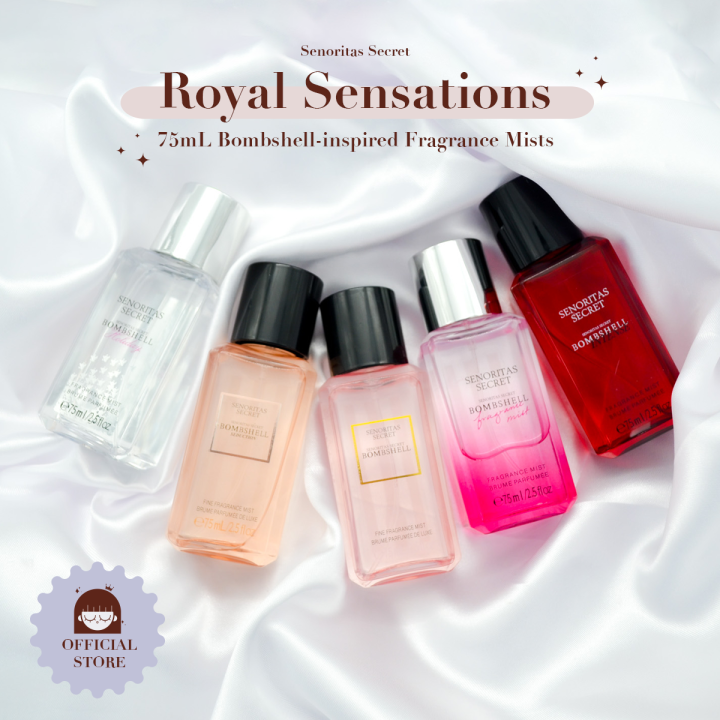 Senoritas Secret Fragrance Mist Royal Sensations Bombshell-inspired Series 75mL | Lazada PH