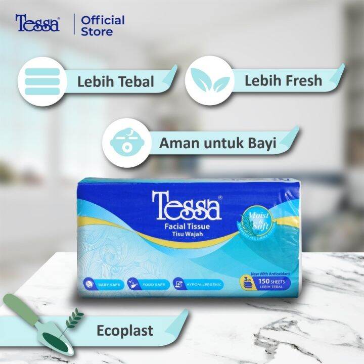 Tissue Tessa MS Facial SP 150s 3p | Lazada Indonesia