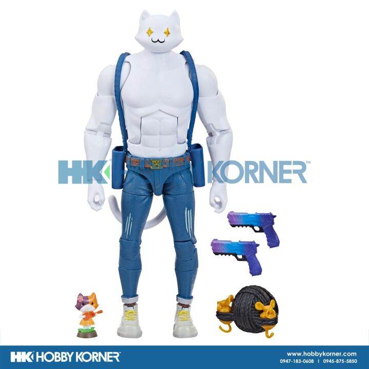 (IN STOCK) HASBRO Fortnite 6 Inch Scale Victory Royale Series Meowscles ...