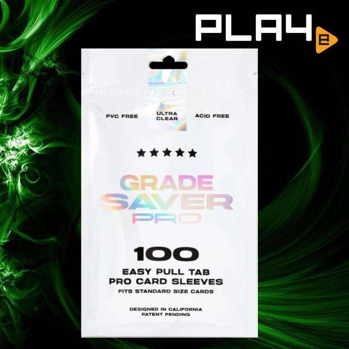 Grade Saver Pro 100 Easy Pull Tab Pro Card Sleeves | Lazada Singapore