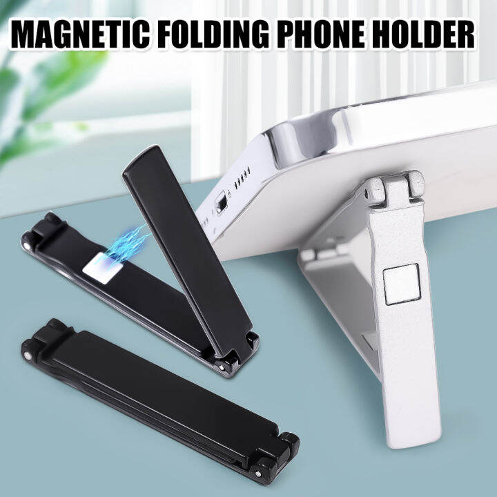 Universal Metal Magnetic Folding Mobile Phone Holder Ultra-thin ...