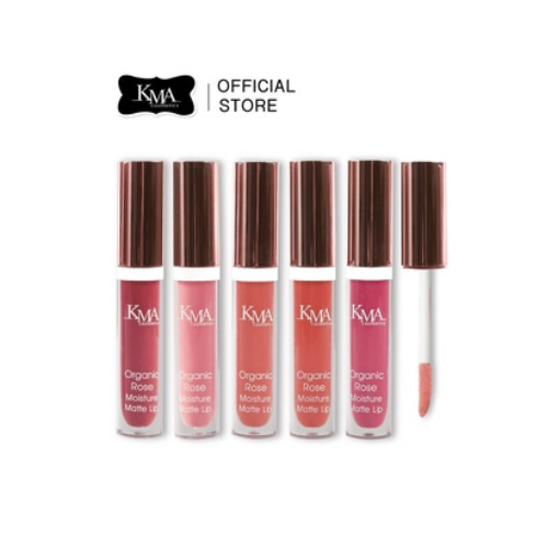 KMA Organic Rose Moisture Matte เคเอ็มเอ ลิปสติก เนื้อแมตต์ ลิปสติกกัน ...