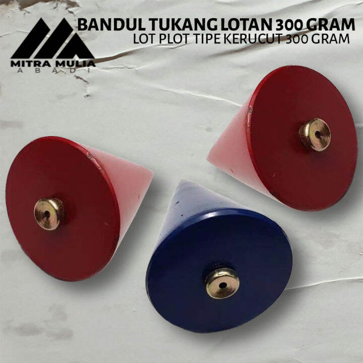 Bandul Tukang l Lotan l Lot Plot Tipe Kerucut 300 gram | Lazada Indonesia