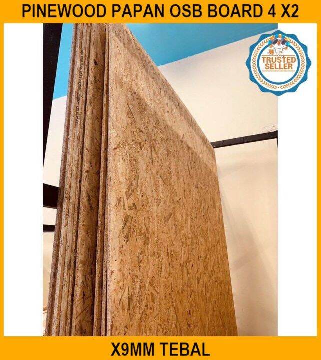 Pinewood Papan Osb Board 4 x2 x9mm Tebal - Wood | Lazada