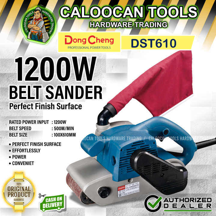 DONG CHENG DST610 1200W Belt Sander CALOOCAN TOOLS | Lazada PH