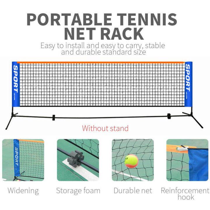 MEEU Sport Without Frame Easy Setup Exercise Tennis Net Mesh Tennis ...