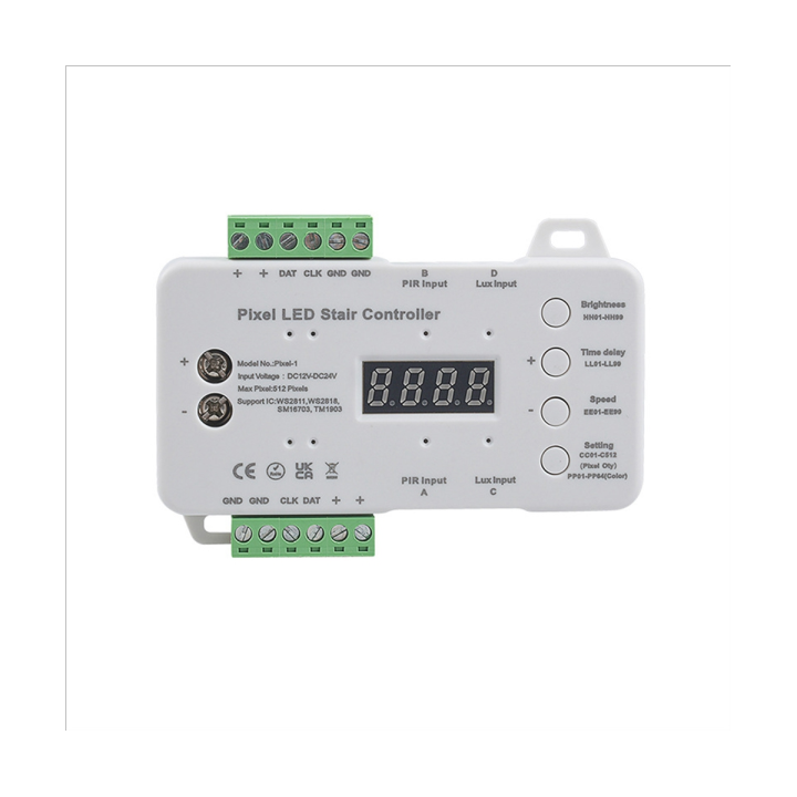 Human Body Induction Light Sense Controller Stair Running Water Lamp ...