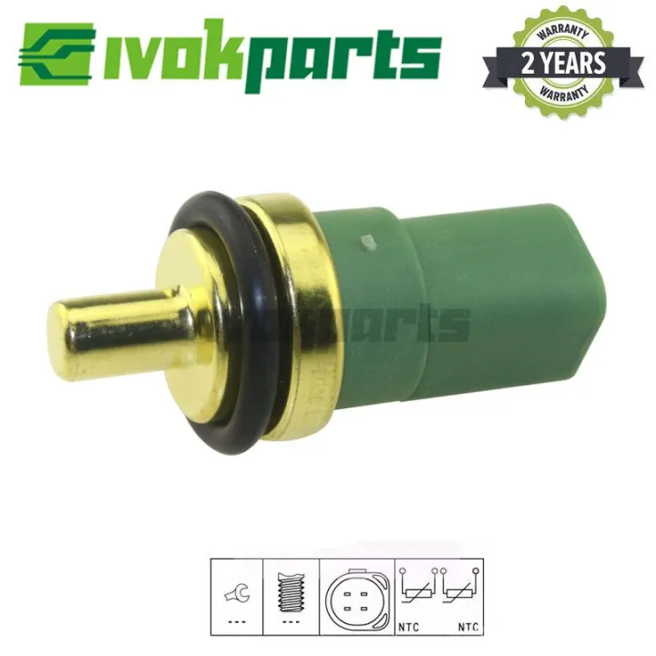ECT Coolant Temperature Sensor Water Temp Switch For VW AUDI SKODA Seat ...