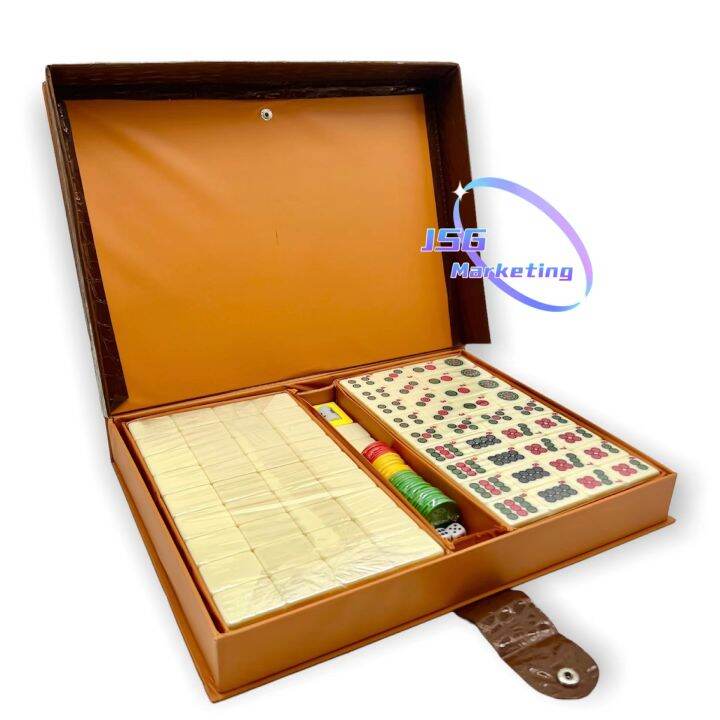 Mahjong set with number (Blue) standard size | Lazada PH