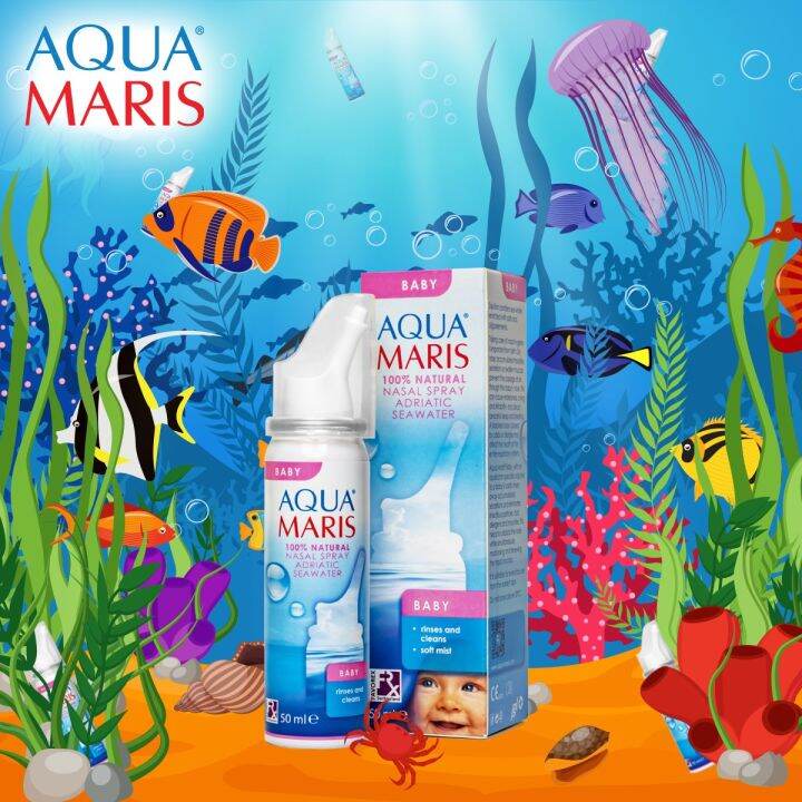 Aqua Maris Baby Nasal Spray 50ml Exp: 07/2025 | Lazada