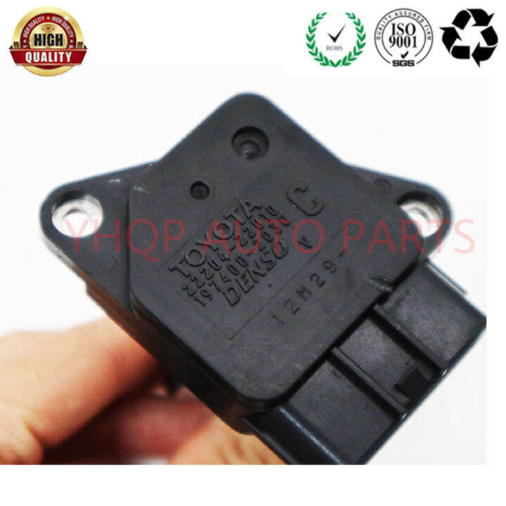 New Original Mass Air Flow Sensor Toyota Vios 2008-2013 Gen2 22204 ...