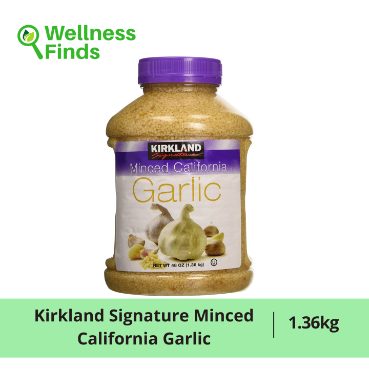 Kirkland Signature Minced California Garlic 1.36kg | Lazada PH