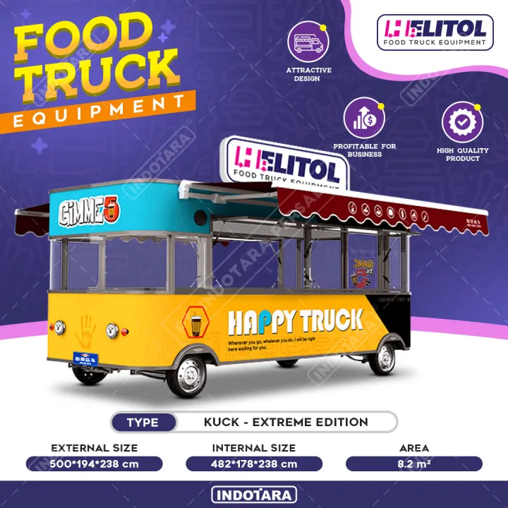 Truk Makanan / Food Truck Helitol - Kuck Extreme Edition | Lazada Indonesia