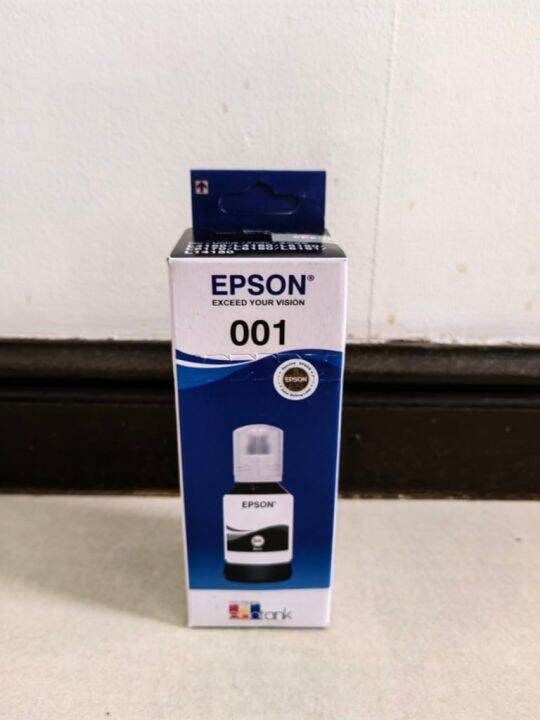 Genuine Epson Ink 001 Black | Lazada PH