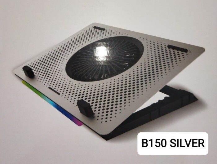 Rexus Breeze B150 / B-150 Cooling Pad / Coolingpad 5 Fan With RGB ...