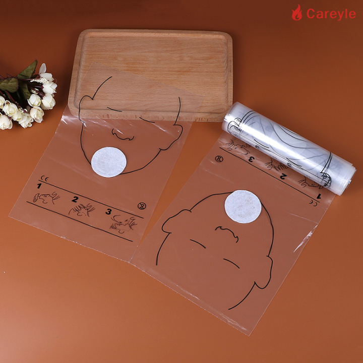 🎀Careyle🎀 1 rolls 36pcs/roll CPR face shield transparent CPR mask ...