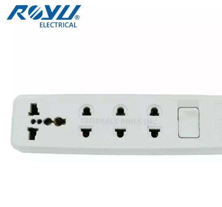 Royu Socket Outlet One Switch One Universal Socket 2 Meters Power Strip ...