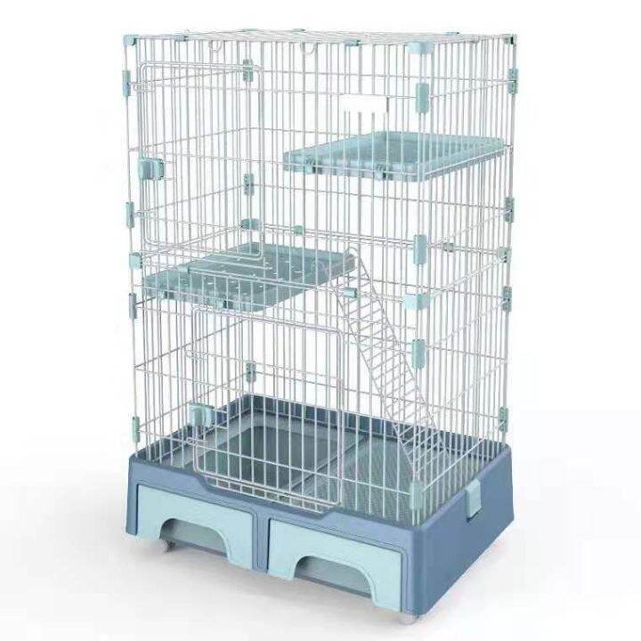 READY STOCK Japanese Multi Purpose Cage Pet Cat Premium 2 level Cage ...