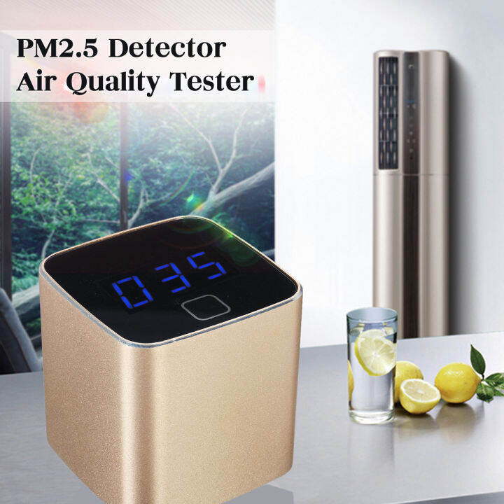 Air Quality Monitor PM2.5 Detector Particulate Meter Monitor USB ...