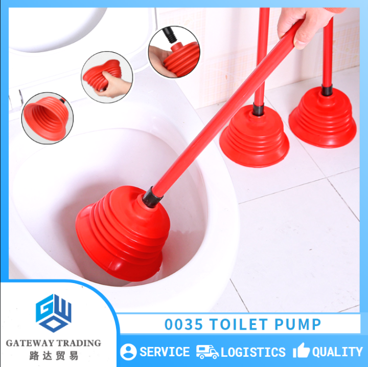 Toilet Pump Rubberized Toilet Pump Toilet Plunger Plastic Handle Toilet ...