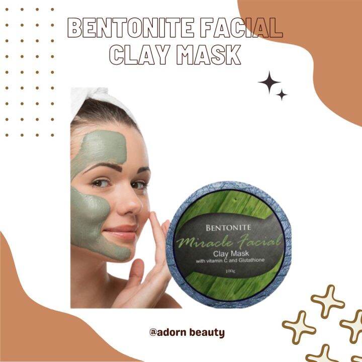 Original Bentonite Miracle Facial Clay Mask | Lazada PH