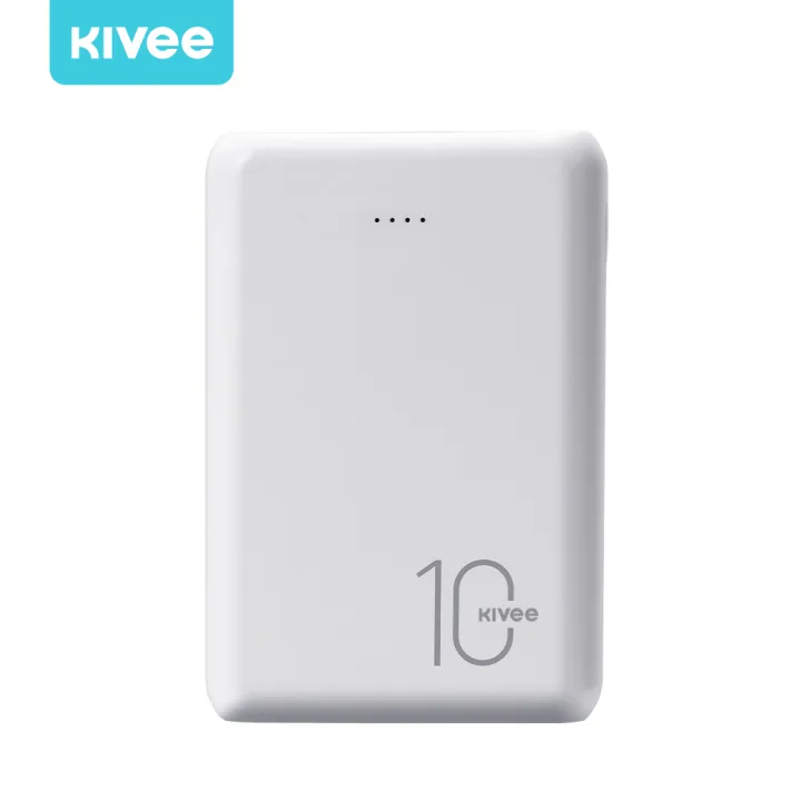 KIVEE แบตสำรอง Power Bank ความจุ 10000mAh ของแท้ 100% ฟรีสายชาร์จ ซอง ...