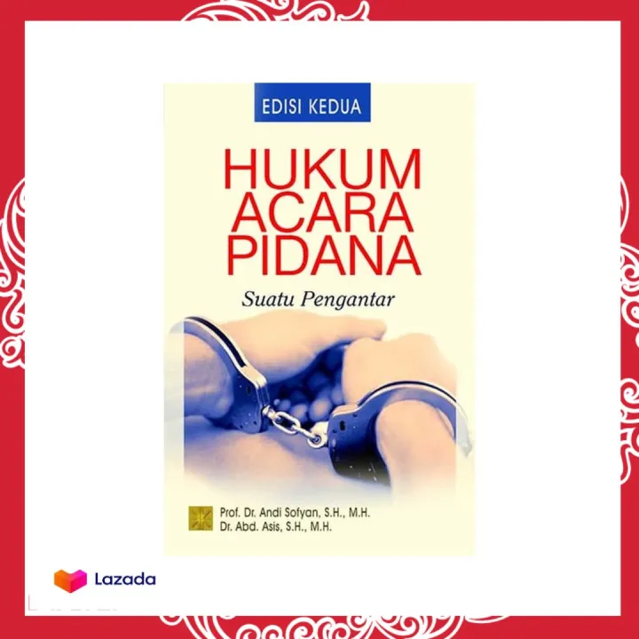 Buku HUKUM ACARA PIDANA: SUATU PENGANTAR Andi Sofyan ORIGINAL PRENADA. | Lazada Indonesia