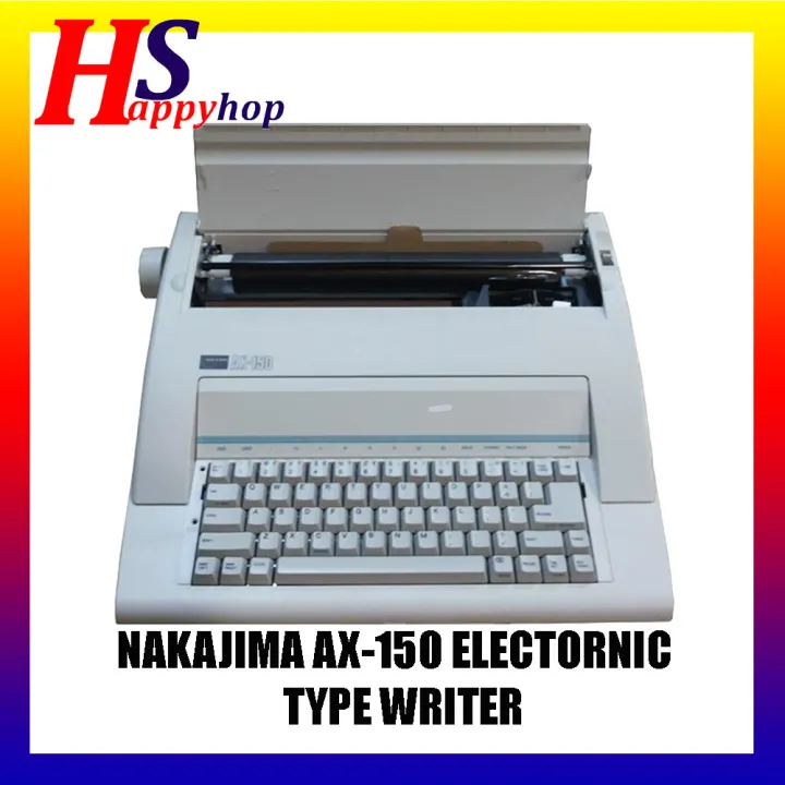 Nakajima Electronic Typewriter AX-150 | Lazada