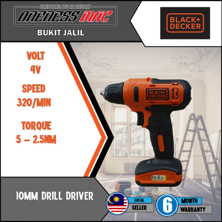 ''BLACK & DECKER'' CORDLESS DRIVER DRILL + 13PCS ACC 12V LD12SP | Lazada