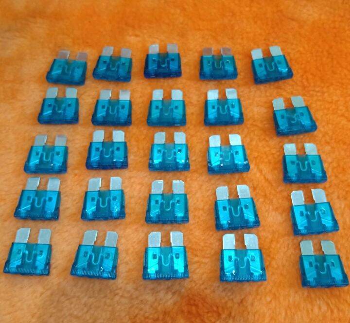 FUSE PLUG (10 PCS) 15AMP. BLUE | Lazada PH