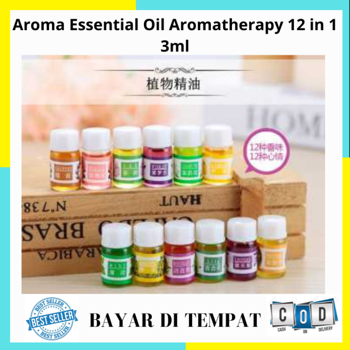 BISA COC - Pure Aroma Essential Oil Aromatherapy 12 in 1 3ml / Aromatherapy Diffusers Oil ...