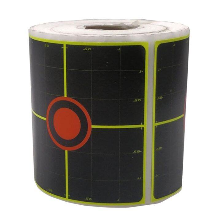 3in/7.5cm 250Pcs per Roll Shooting Sticker Targets Self-Adhesive ...
