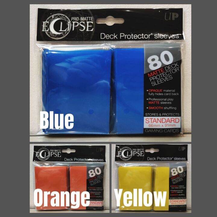 Ultra Pro Pro-Matte Eclipse Deck Protector Standard Sleeves 80s ...