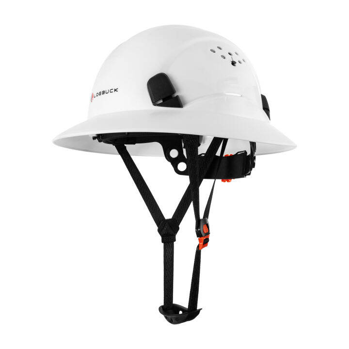 LOEBUCK STOCK READY full brim hard cap, adjustable HDPE safety helmet ...