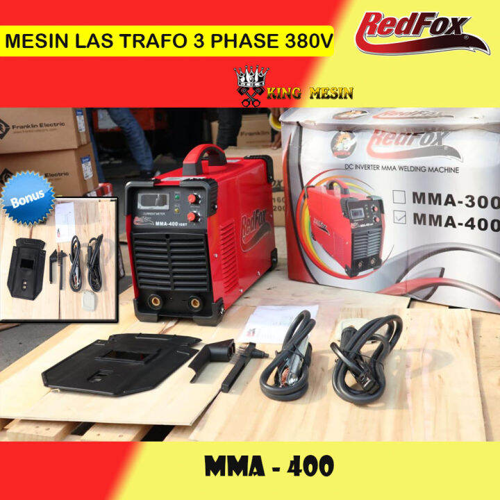 MESIN LAS TRAFO/WELDING INVERTER MACHINE 3 PHASE 380V MMA-400 | Lazada Indonesia